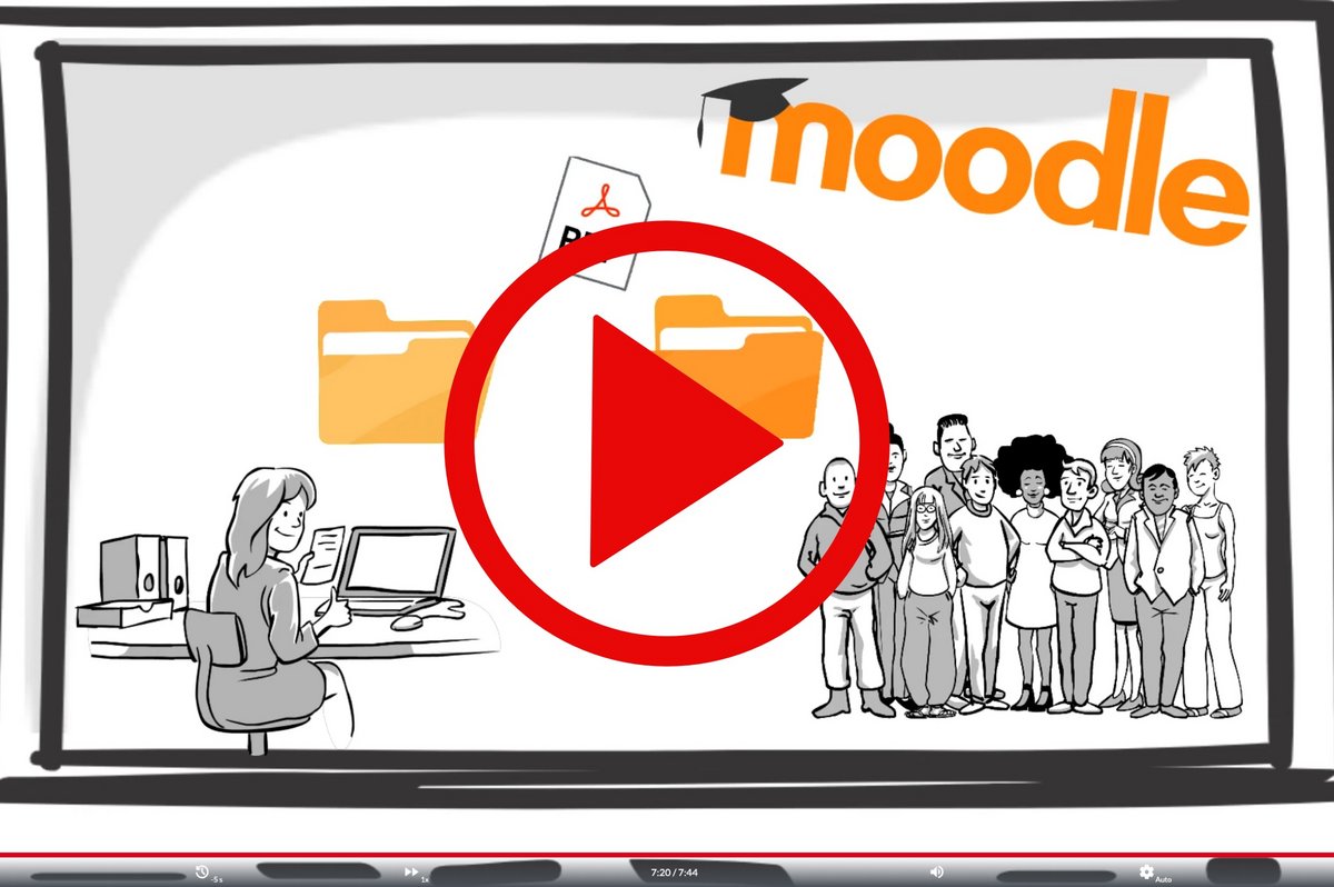 Neue Moodle-Erklärvideos für Anfänger*innen verfügbar