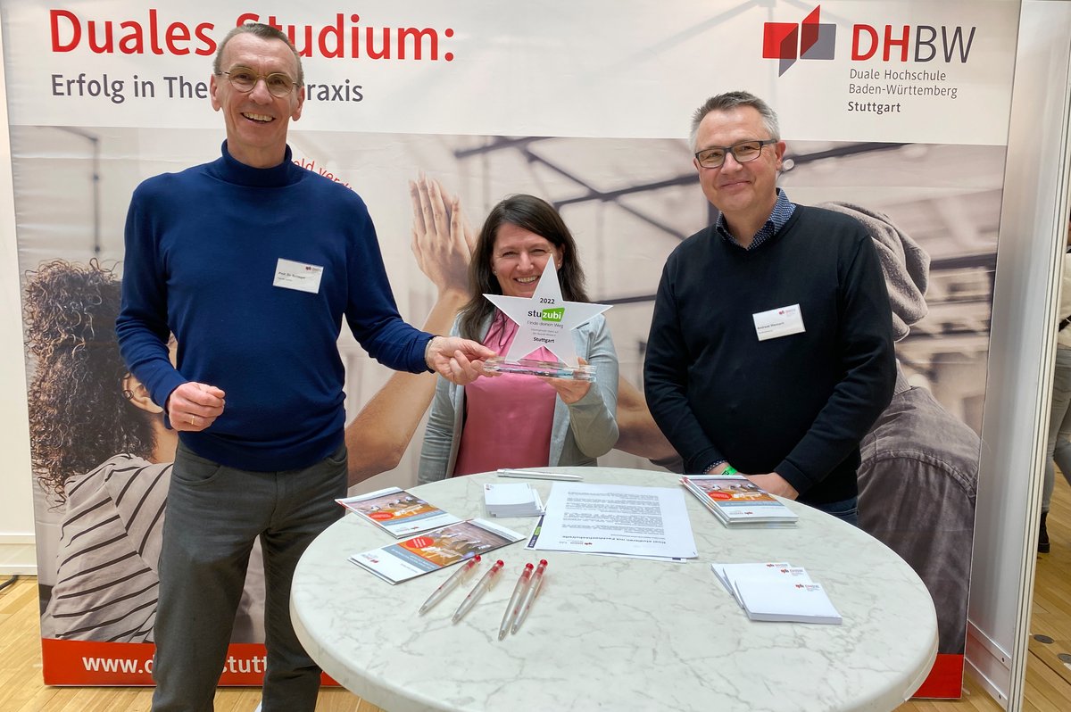 Messeauftritt der DHBW Stuttgart begeistert Studieninteressierte
