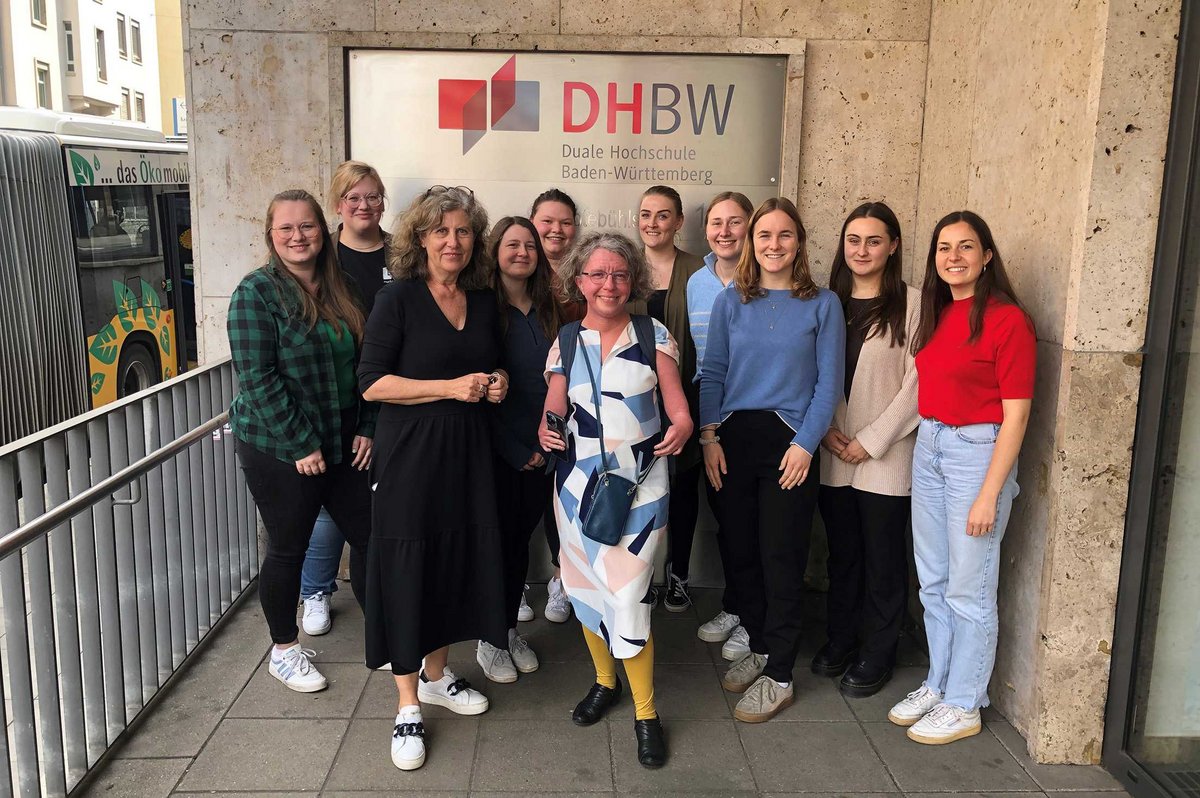 Europa-Abgeordnete Langensiepen an der DHBW Stuttgart